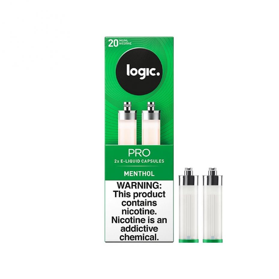 Logic Pro Capsules Menthol (2) | Electric Tobacconist