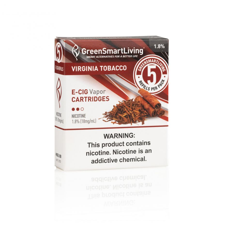 Virginia Tobacco Refill by GreenSmartLiving | Electric Tobacconist