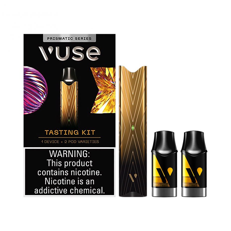 Vuse Alto Prismatic Series Tobacco Tasting Kit | Electric Tobacconist