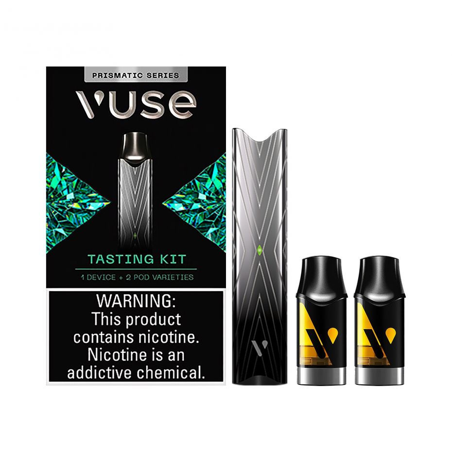 Vuse Alto Prismatic Series Aqua Frost Menthol Tasting Kit | Electric ...