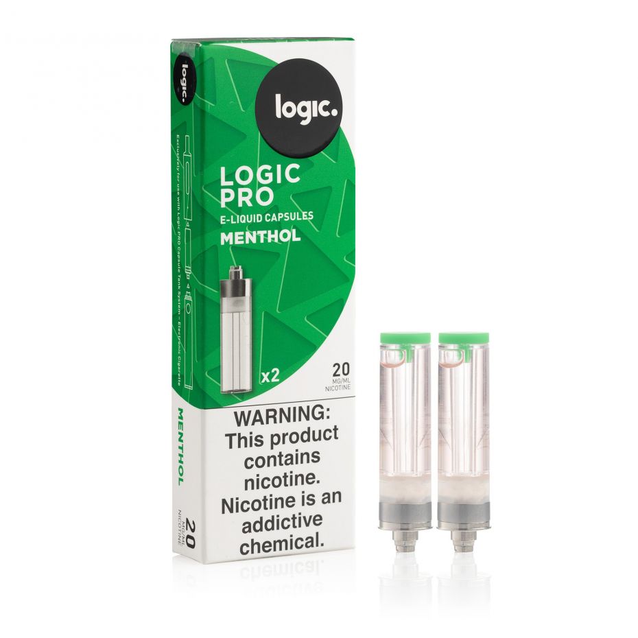 Logic Pro Capsules Menthol (2) | Electric Tobacconist