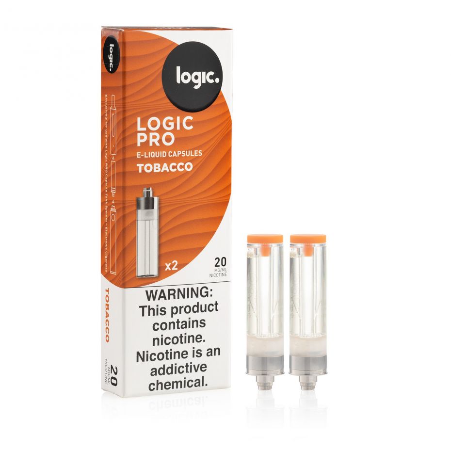 Logic Pro Capsules Tobacco (2) | Electric Tobacconist