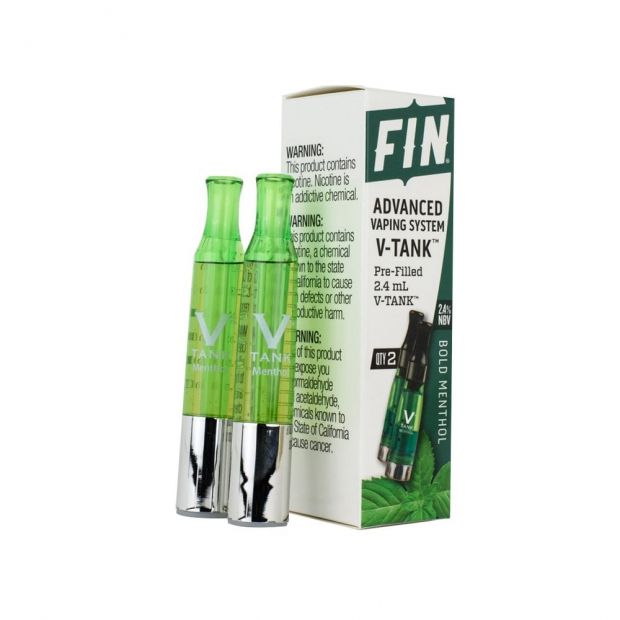 FIN Bold Menthol AVS V-Tank Refill | Electric Tobacconist