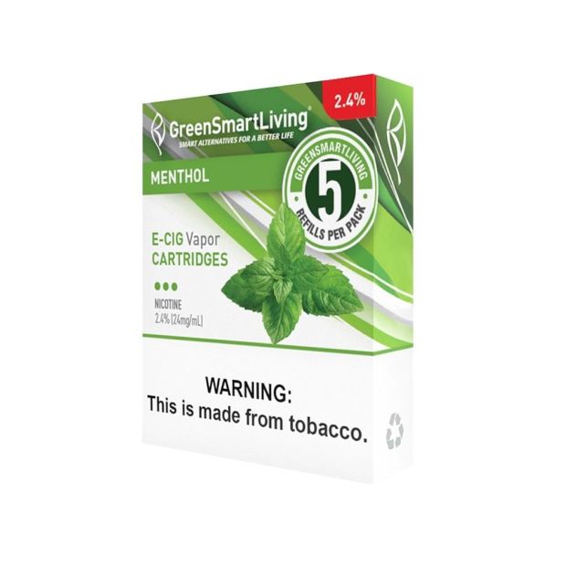 Menthol Refill by GreenSmartLiving | Electric Tobacconist
