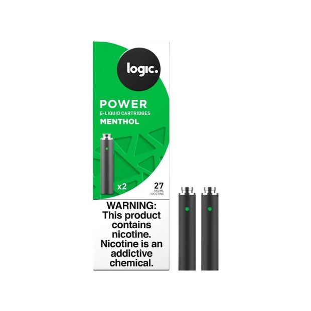 Logic Power Menthol Cartridges (2) | Electric Tobacconist