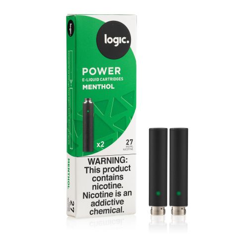Logic Power Menthol Cartridges (2) | Electric Tobacconist