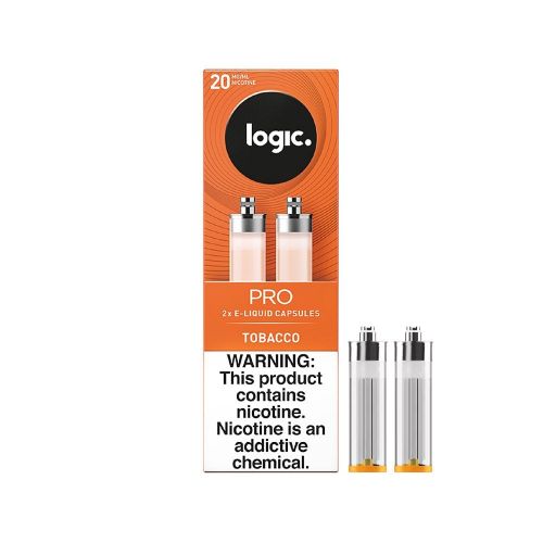 Logic Pro Capsules Tobacco (2) | Electric Tobacconist
