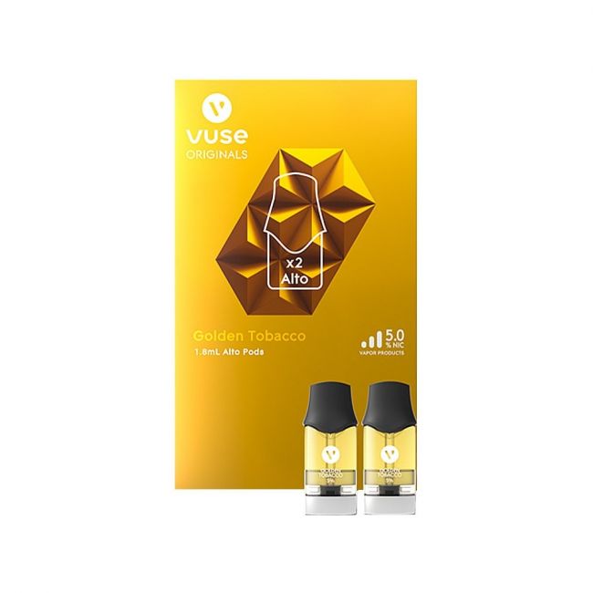 Vuse Alto Golden Tobacco Starter Kit | Electric Tobacconist